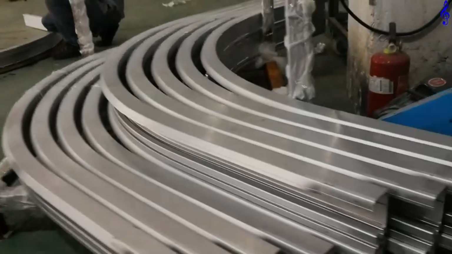 Stretch Bending machine – roll bending machine | stretch forming ...